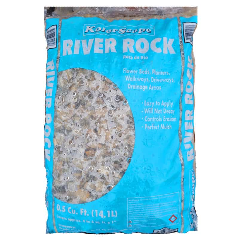Bagged Stone River Rock | Van Putte Gardens