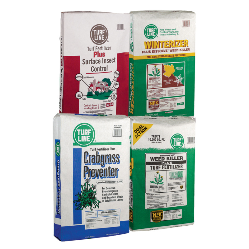 Turf Line 5K 4-Step Program with Flea & Tick Control + Fertilizer | Van ...