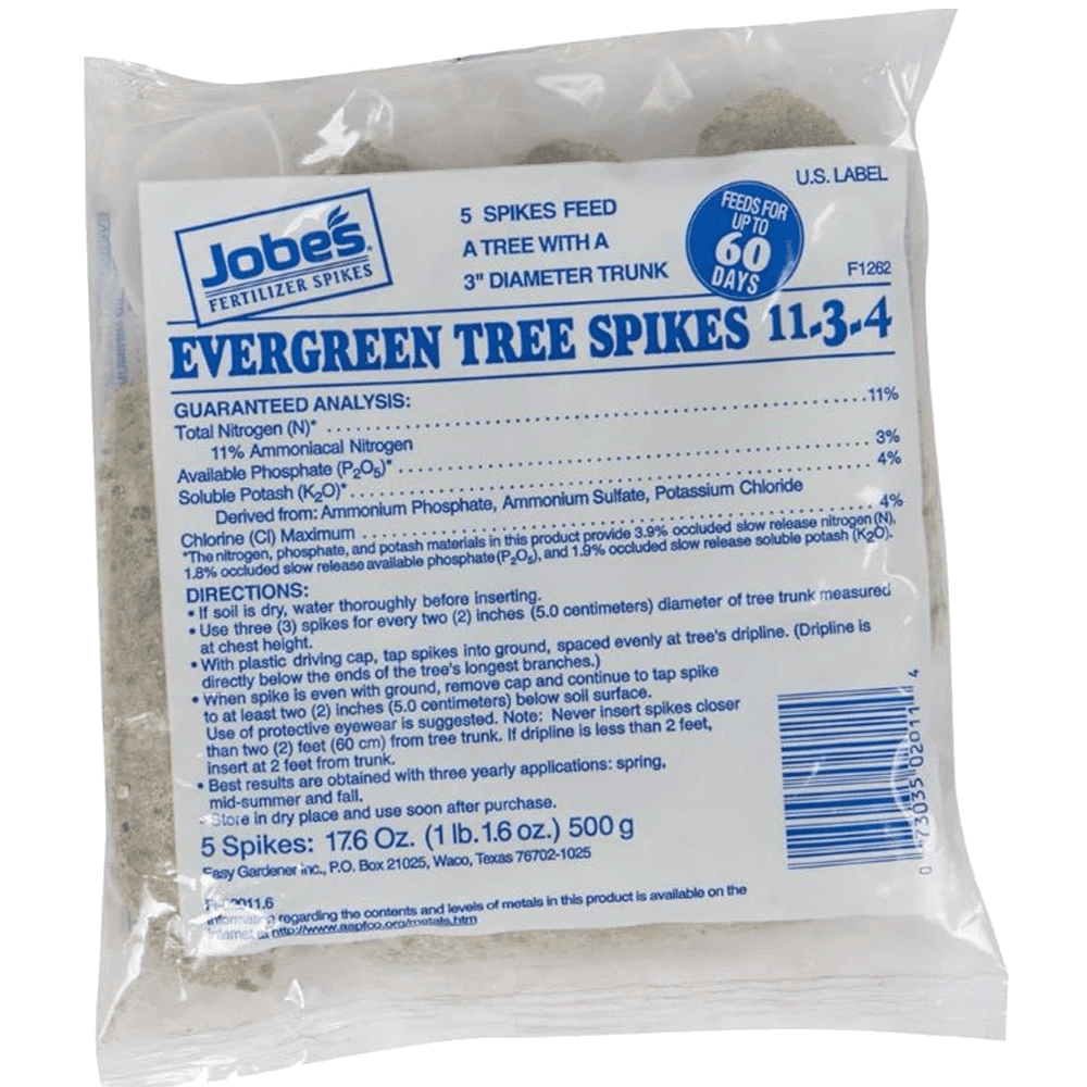 Jobes Evergreen Fertilizer Spikes 5PK | Van Putte Gardens